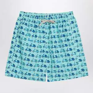 MC2 SAINT BARTH Vespa Print Swimsuit