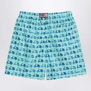 MC2 SAINT BARTH Vespa Print Swimsuit