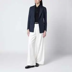 Tagliatore Double-breasted Linen Jacket