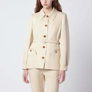 BLAZÉ MILANO Belted Jacket - Pink
