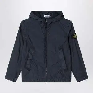 Stone Island Nylon Zip-up Jacket - Blue