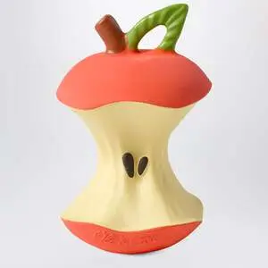 OLI & CAROL Pepa Apple Baby Teether - Red