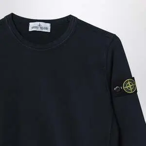 Stone Island Cotton Crewneck Sweatshirt - Blue