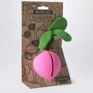 OLI & CAROL Ramona Radish Pacifier Case
