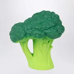 OLI & CAROL Broccoli-shaped Baby Teether - Green