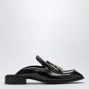 Loewe Edge Mule Loafers - Black