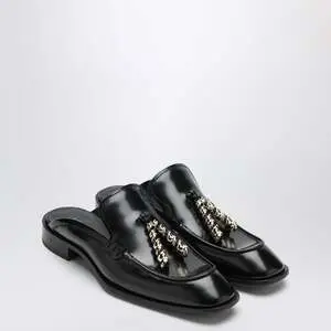 Loewe Edge Mule Loafers - Black