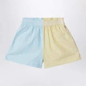 MC2 SAINT BARTH Color-block Striped Shorts - Multicolor