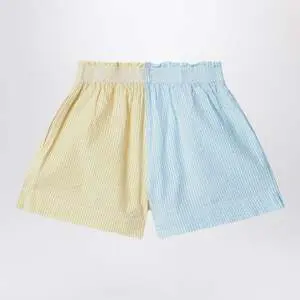 MC2 SAINT BARTH Color-block Striped Shorts - Multicolor