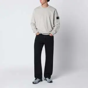 Stone Island Cotton Crewneck Sweatshirt - Grey