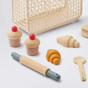 LIEWOOD Lisbeth Wooden Play Cooking Set