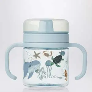 LIEWOOD Kylo Spouted Mug With Print - Light Blue