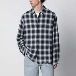 Our Legacy Every Shirt Reno Cowboy Relaxed-fit Checked Viscose Shirt
