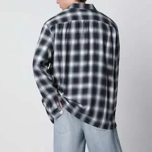 Our Legacy Every Shirt Reno Cowboy Relaxed-fit Checked Viscose Shirt