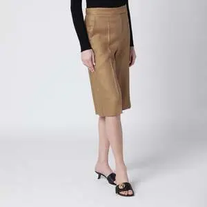 Max Mara Linen Bermuda Shorts