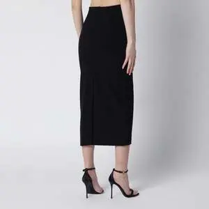 Max Mara Midi Skirt In Crêpe Jersey