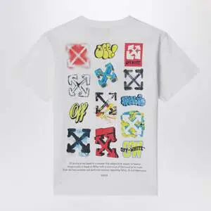 OFF-WHITE™ T-shirt With Arrow Logo Print