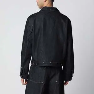 LEMAIRE Trucker Denim Jacket With Contrast Stitching