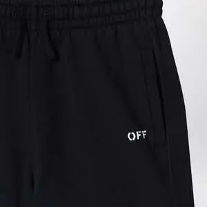 OFF-WHITE™ Logo Print Cotton Shorts
