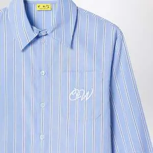 OFF-WHITE™ Striped Cotton Shirt