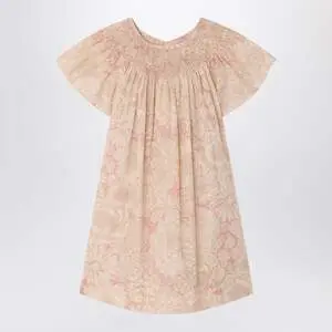 Bonpoint Arlene Dress In Liberty Fabric - Pink