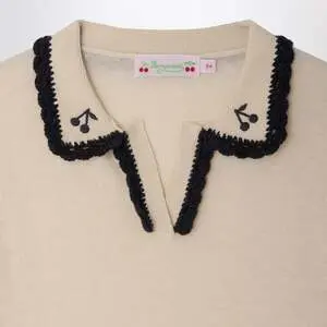 Bonpoint Wool And Cotton Blend Sweater