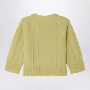 Bonpoint Leander Light Cashmere Cardigan - Green