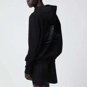Rick Owens Temple Of Love Owenscorp Graphic Hoodie - Black
