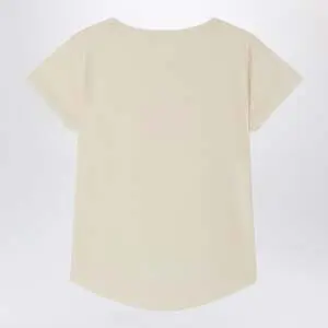 Bonpoint T-shirt With Cherry Print - Beige