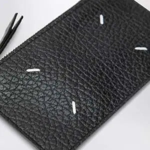 MAISON MARGIELA Four Stitches Zip Cardholder