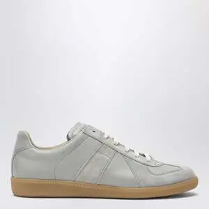 MAISON MARGIELA Replica Leather Sneakers - Grey