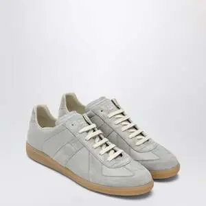 MAISON MARGIELA Replica Leather Sneakers - Grey