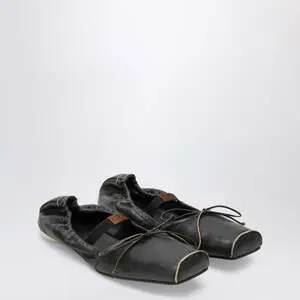 MAISON MARGIELA Square-toe Ballerinas