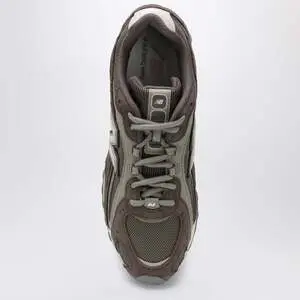 NEW BALANCE Suede And Mesh Sneakers - Grey