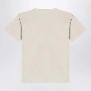 Stone Island T-shirt With Logo - Beige