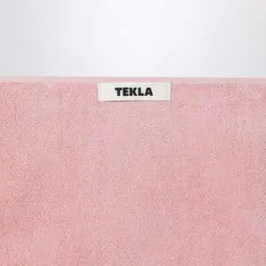 TEKLA Cotton Terry Guest Towel - Pink