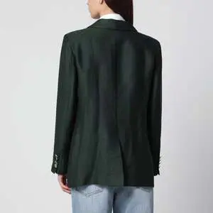 VITOVI Double-breasted Linen-blend Jacket