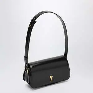 AMI Paris Paris Shoulder Bag - Black