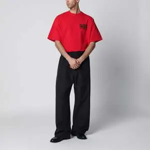 WILLY CHAVARRIA Cotton Trousers - Black