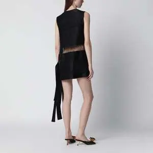 FERRAGAMO Mini Dress With Lace