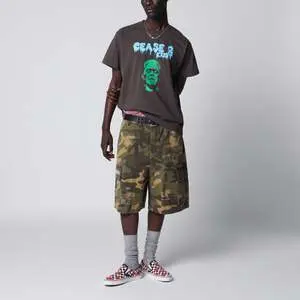 DAGGER Washed "dead Or Alive" Distressed T-shirt