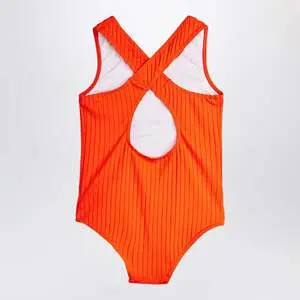 MINI RODINI Society Motif One-piece Swimsuit