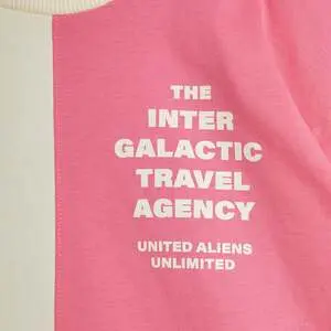 MINI RODINI Travel Agency Print T-shirt