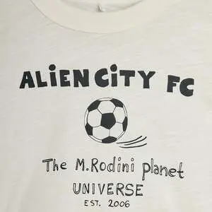 MINI RODINI Alien City Fc T-shirt - White