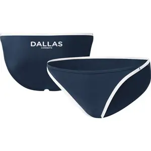 G-III SPORTS BY CARL BANKS Dallas Cowboys Play Action Bikini Bottom - Navy