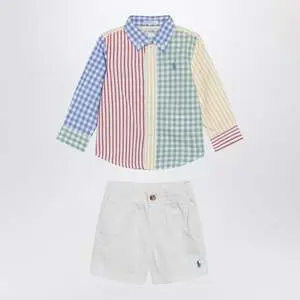 Polo Ralph Lauren Color-block Cotton Two-piece Set