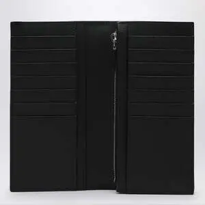 Saint Laurent Continental Wallet In Pebbled Leather