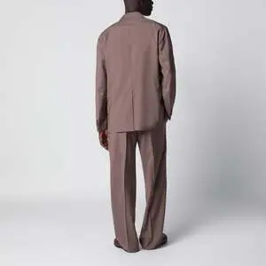 Tagliatore Taupe Double-breasted Wool Suit