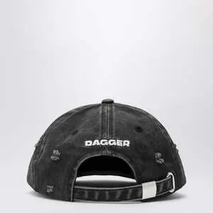 DAGGER Distressed-effect Baseball Cap