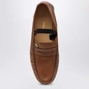 Versace Calf Leather Loafers